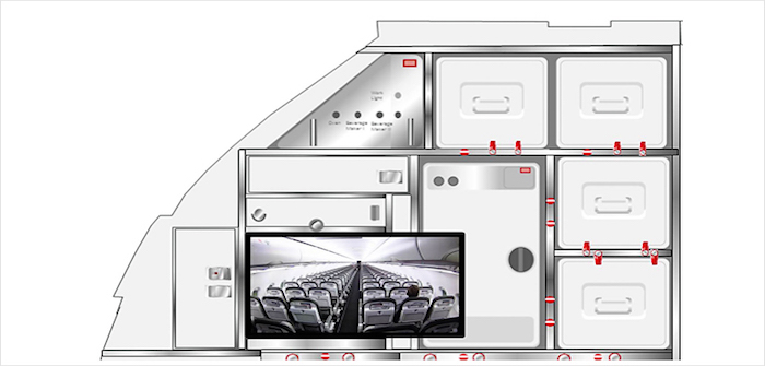 A320 monument claimed to save weight and add seats - Aircraft Interiors ...
