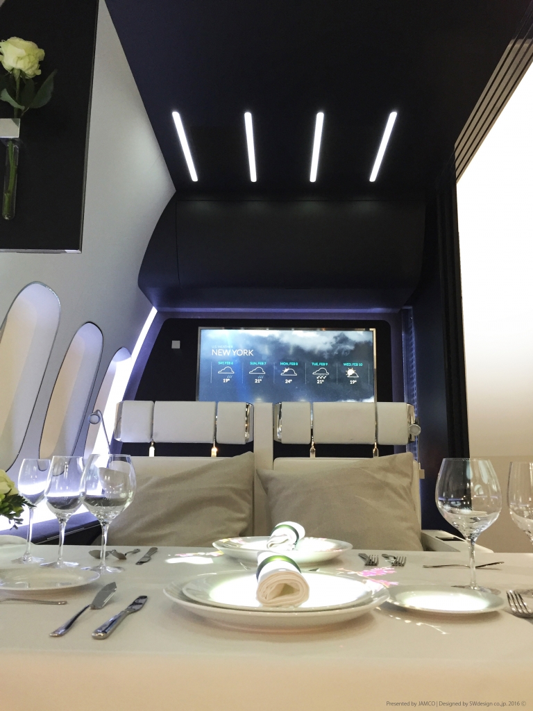 Jamco's stunning new first class suite - Aircraft Interiors International