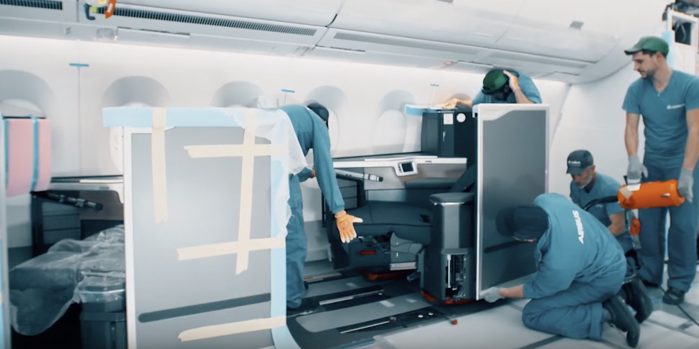 BA's A350 is born - Aircraft Interiors International