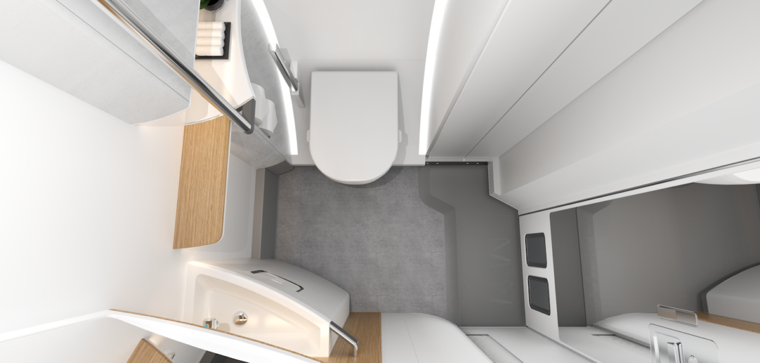 A PRM-accessible lavatory for narrow-bodies - Aircraft Interiors ...