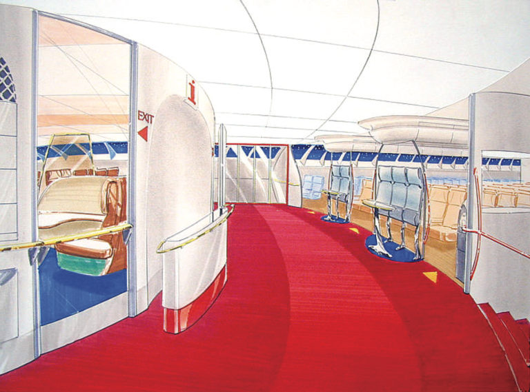 Blended Wing Body cabin design insights - Aircraft Interiors International