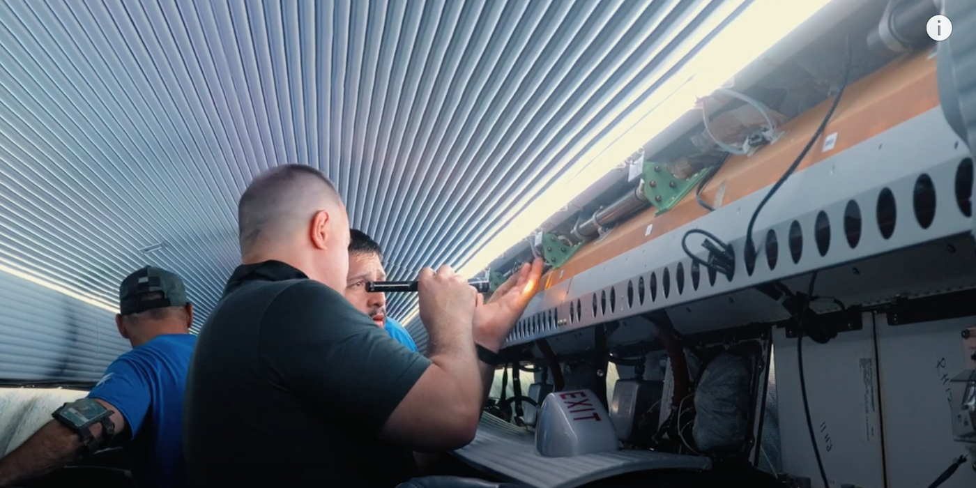 How a speakerless sound system is installed - Aircraft Interiors ...