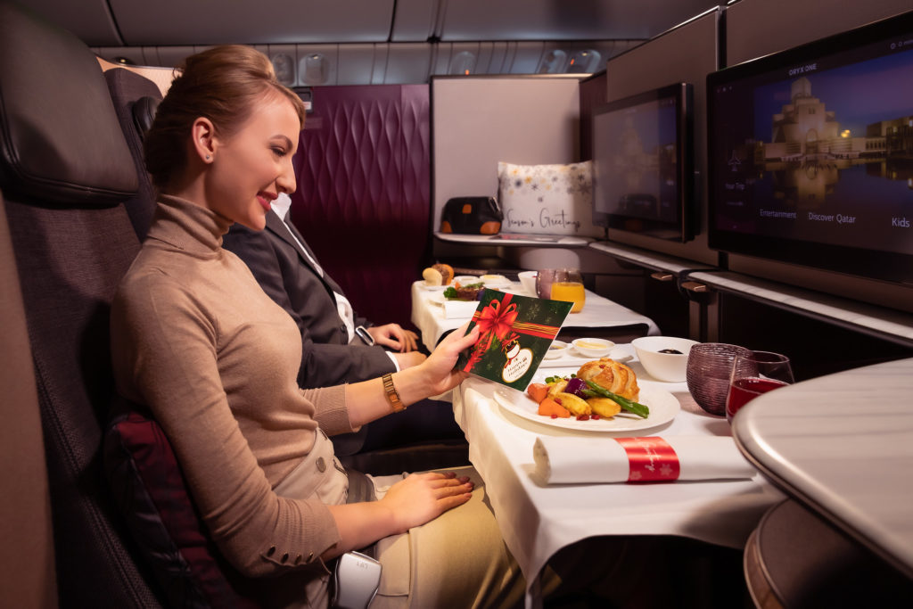 Qatar Airways introduces festive touches for passengers - Aircraft ...