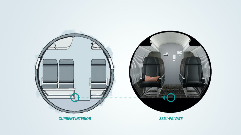 Embraer reveals ERJ 145 ‘semi-private’ cabin modification - Aircraft ...