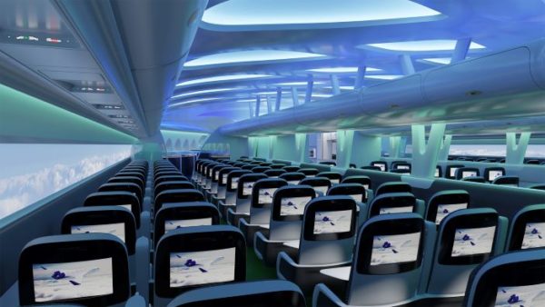 The JetZero BWB cabin designs - Aircraft Interiors International