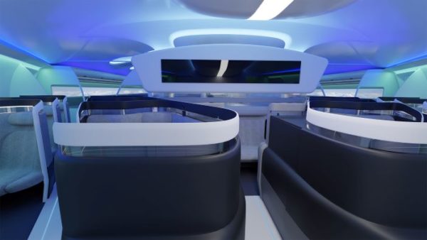 The JetZero BWB cabin designs - Aircraft Interiors International