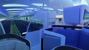 The JetZero BWB cabin designs - Aircraft Interiors International