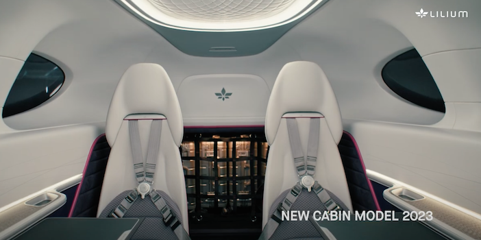 Explore the Lilium Jet cabin design - Aircraft Interiors International
